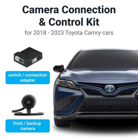 Toyota Camry Front Backup Camera Control Connection Kit Smart Car ...