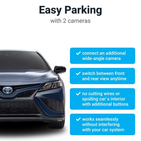 Toyota Camry Front Backup Camera Control Connection Kit Smart Car ...